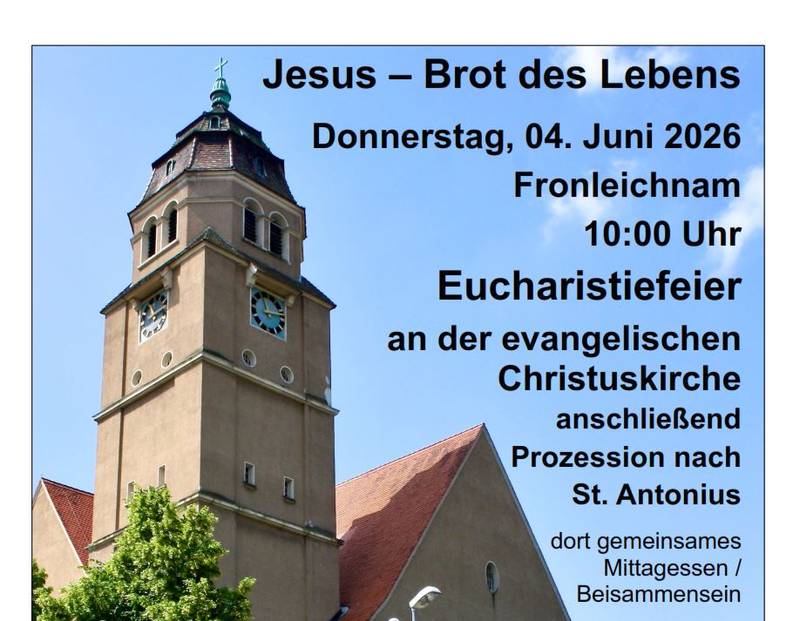 Fronleichnam 2026 in Pforzheim